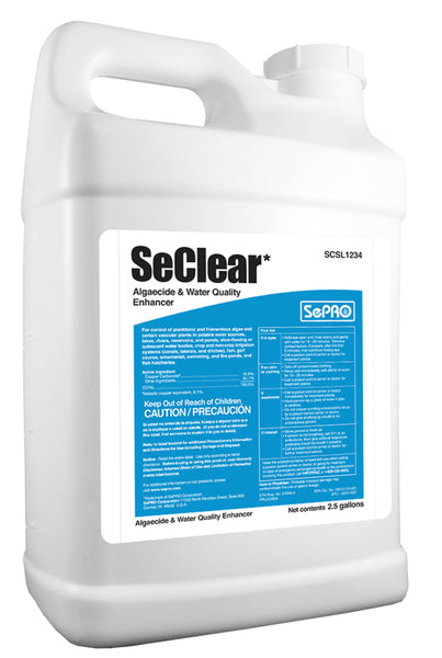 SeClear® 2.5 gallons | Jones Lake Management